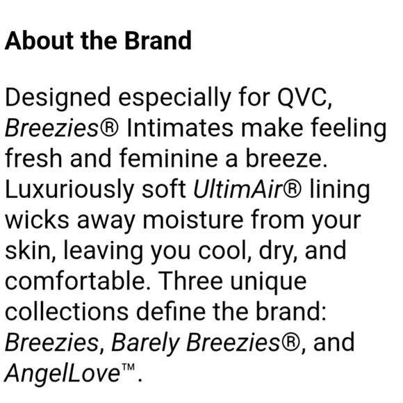 Breezies Intimates And Sleepwear Breezies Set Of 8 Infinite Stretch